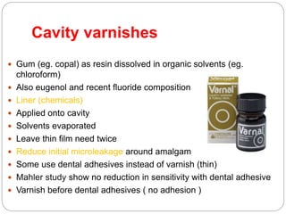 Dental restorative material in pediatric dentistry | PPTX