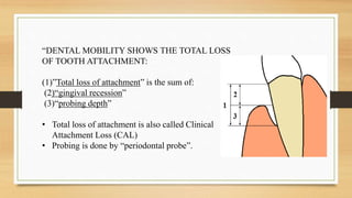 Dental mobility | PPTX