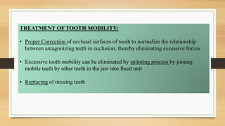 Dental mobility | PPT