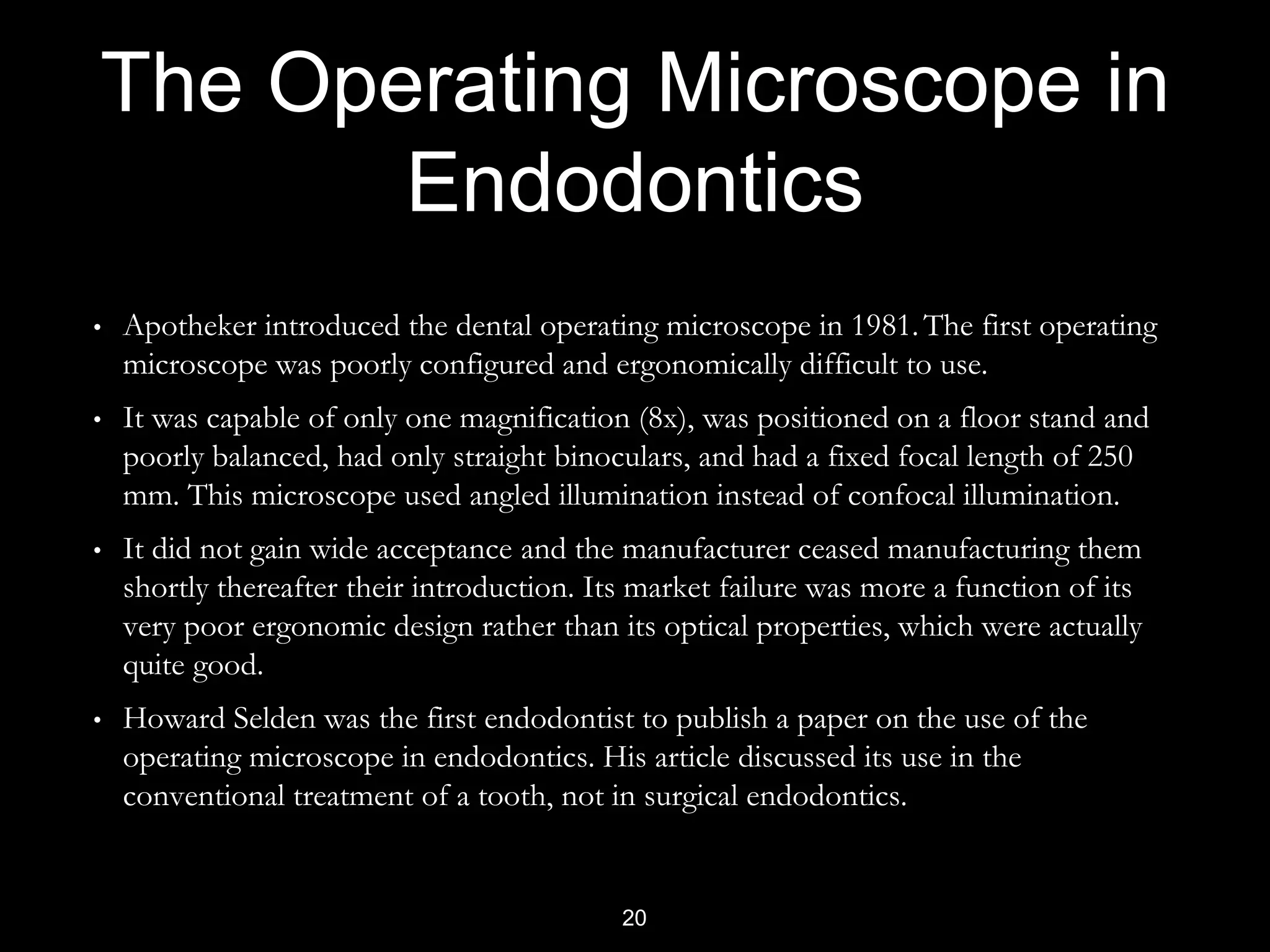 Dental operating microscope | PPTX