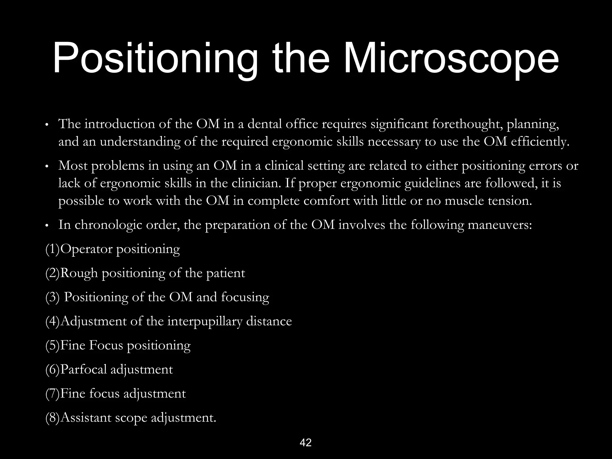 Dental operating microscope | PPTX