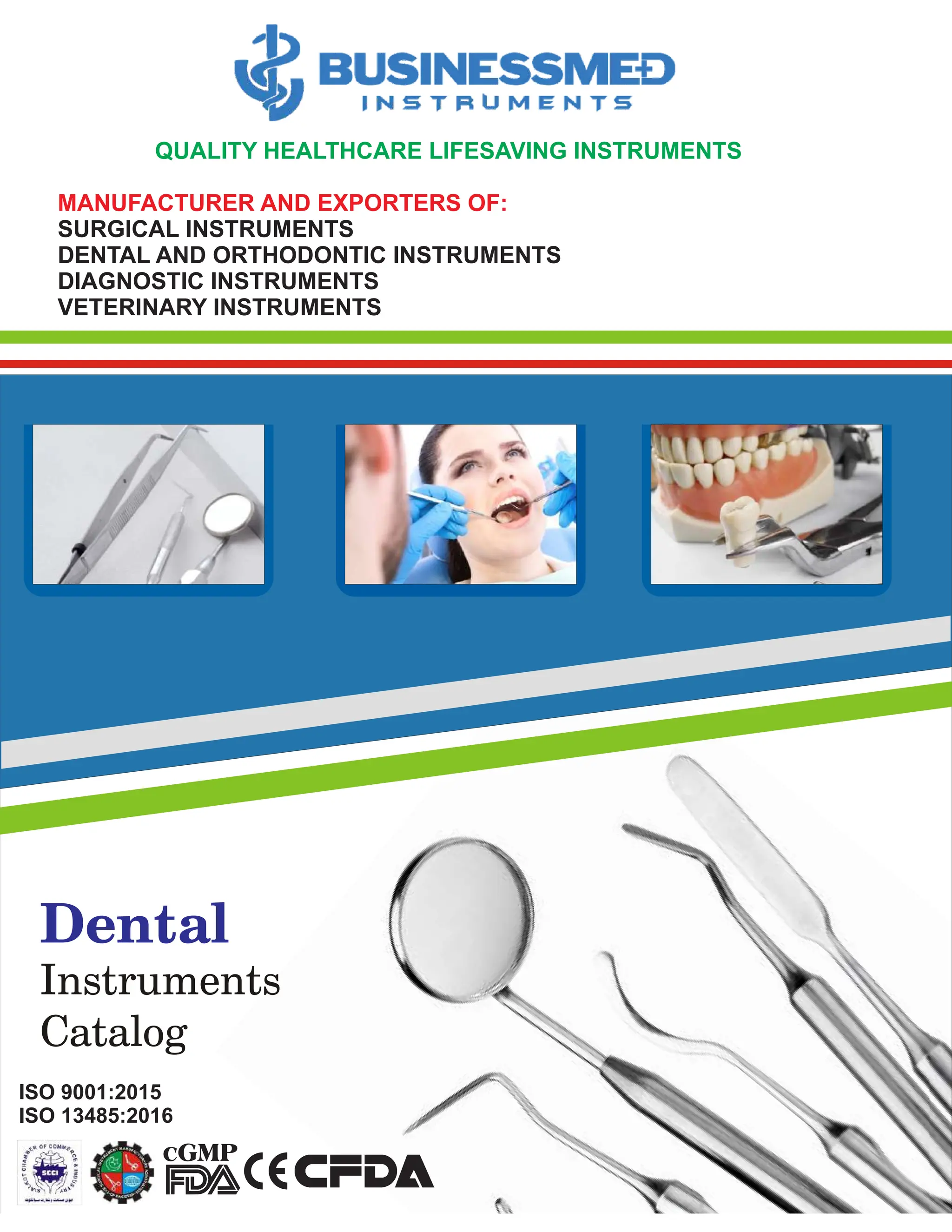 Dental and Orthodontic Instruments Catalogue | PDF