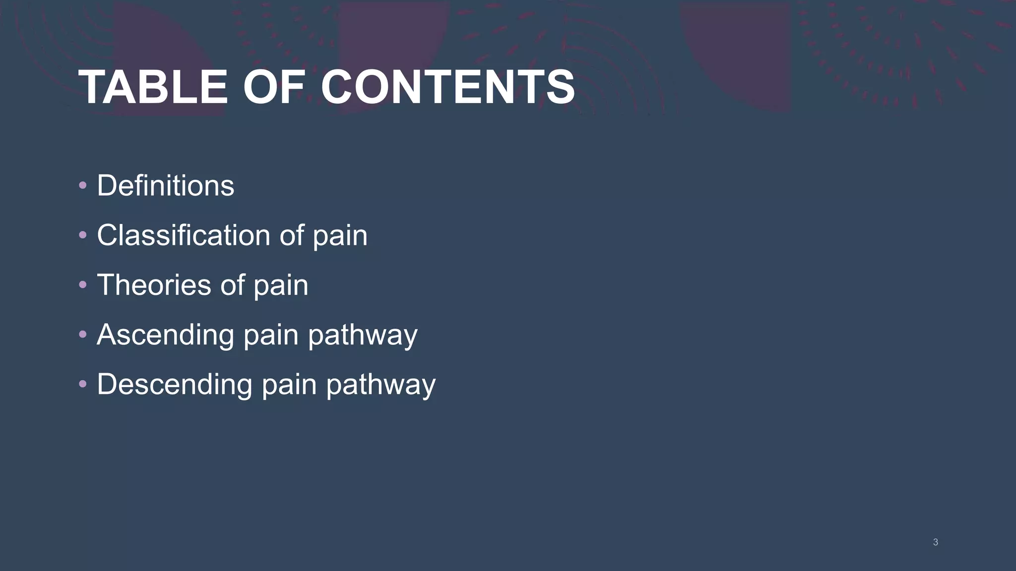 Facial/Dental Pain Pathway and Atypical Odontalgia | PPTX