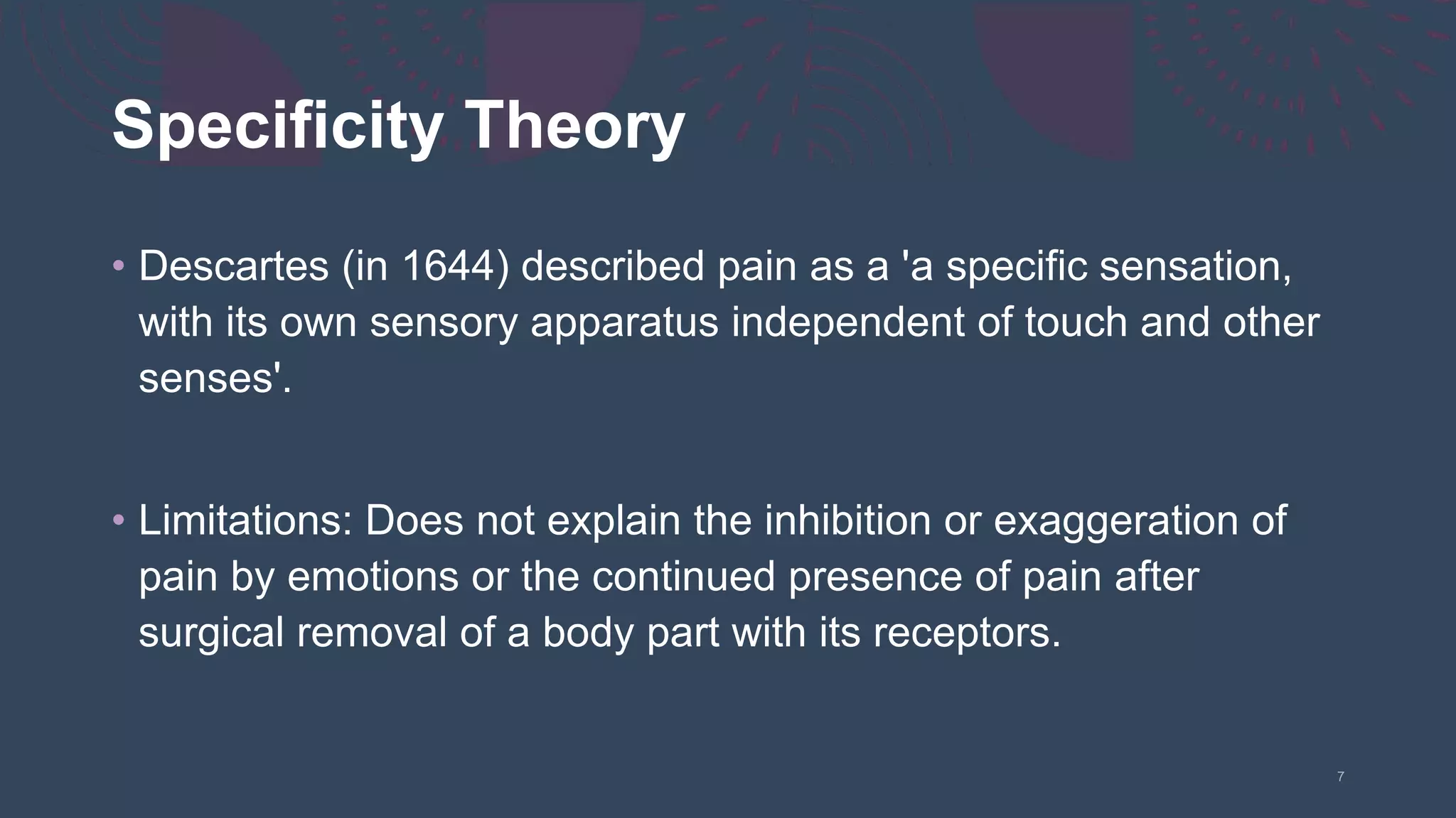 Facial/Dental Pain Pathway and Atypical Odontalgia | PPTX