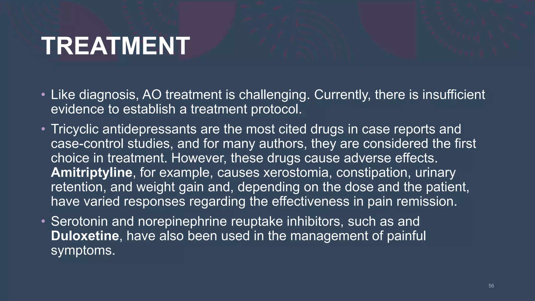 Facial/Dental Pain Pathway and Atypical Odontalgia by Dr. Boluwatife ...