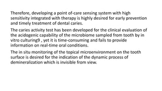 Dental patch, instrumentation of dental patch | PPTX