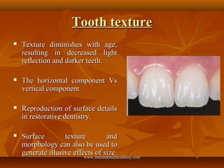 Dental perspective / cosmetic dentistry course | PPT