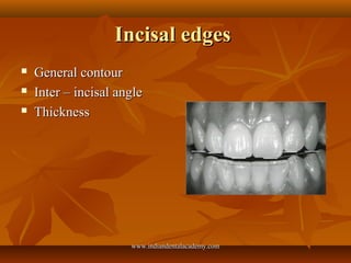 Dental perspective / cosmetic dentistry course | PPT