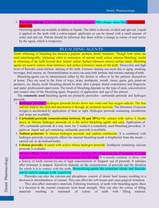 Dental Pharmacology | PDF