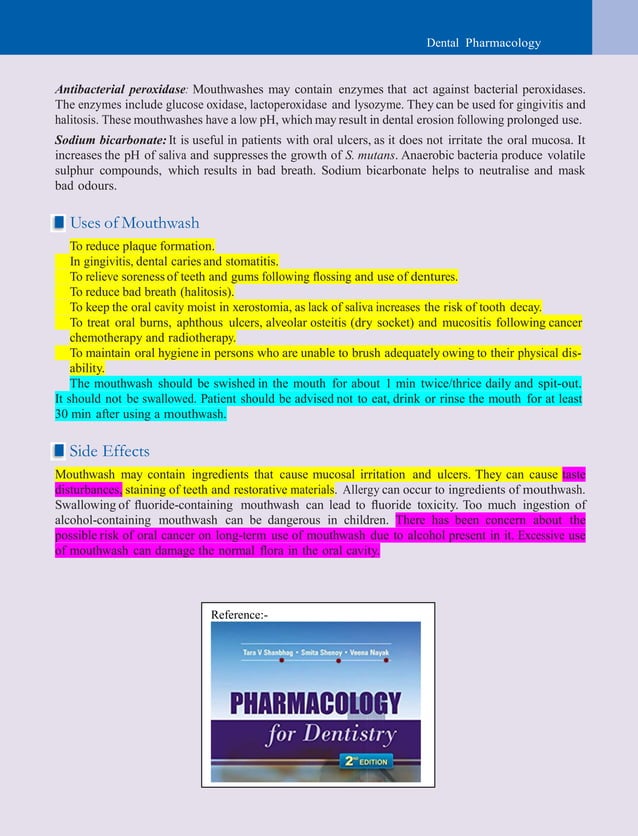 Dental Pharmacology | PDF