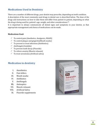 Dental pharmacy ~wali | DOCX