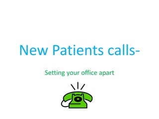 Dental Phone Skills Angela Sullivan Adaptive Dental Solutions | PPTX