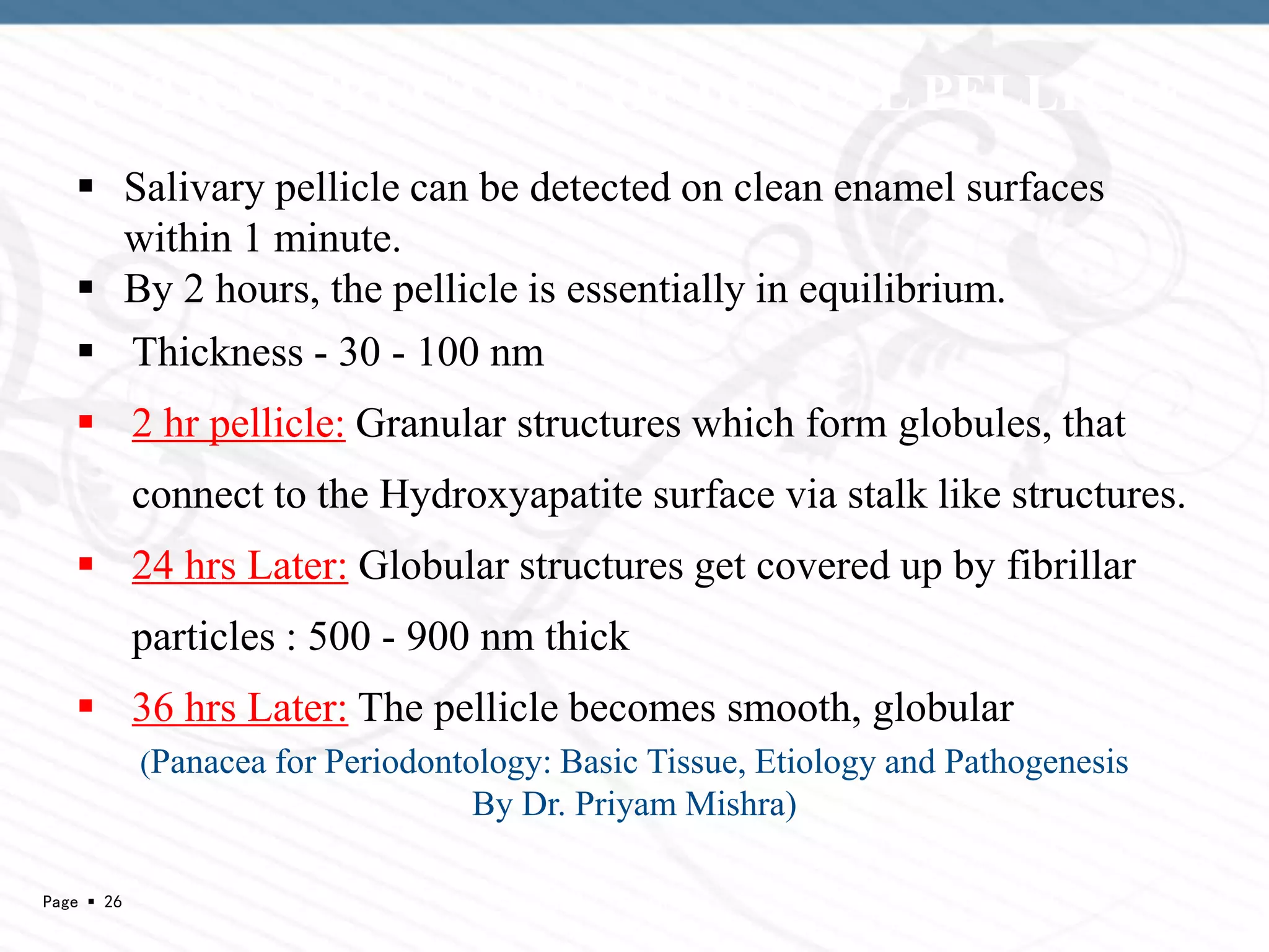 DENTAL PLAQUE - PART 1 | PPTX