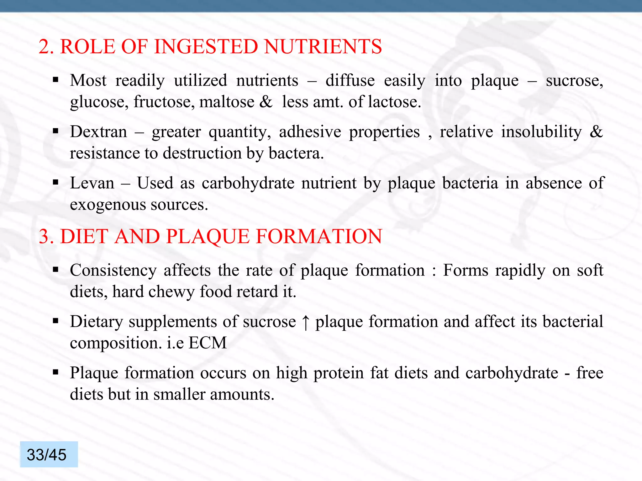 DENTAL PLAQUE - PART 2 (BIOFILM) | PPTX