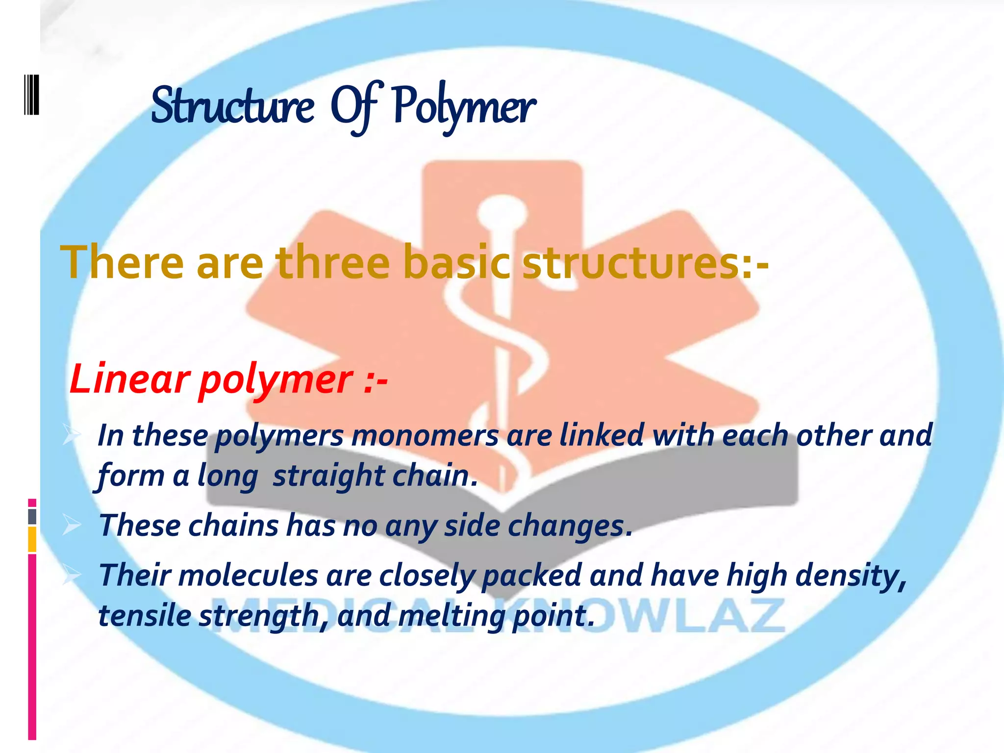 Dental polymer part 1 | PPTX