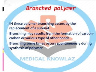 Dental polymer part 1 | PPTX
