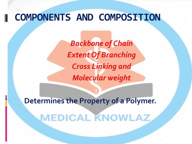 Dental polymer part 1 | PPTX