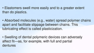 DENTAL POLYMERS IN PROSTHODONTICS & CROWN AND BRIDGE | PPTX