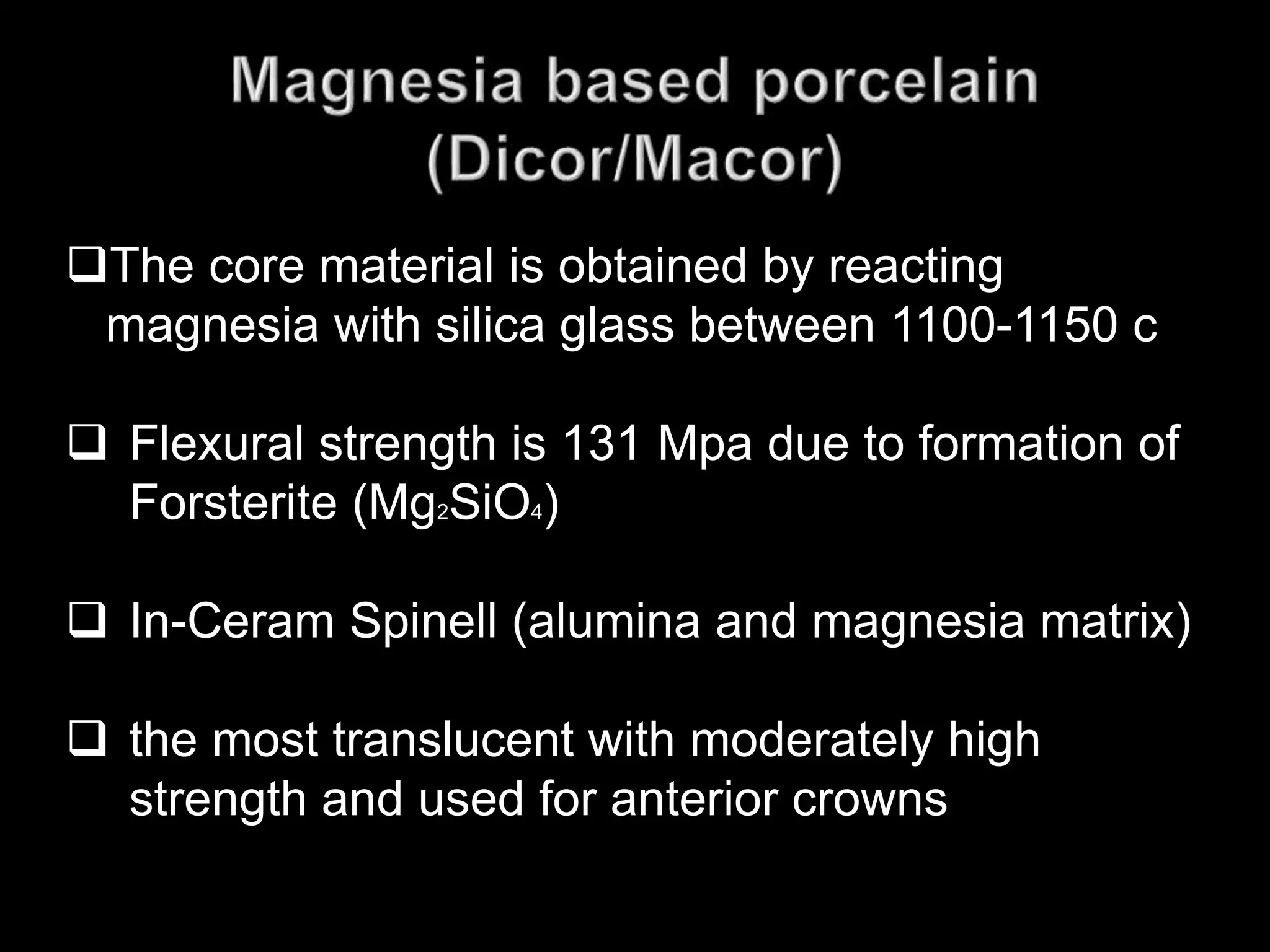 Dental Ceramics : Innovation and Application | PPTX