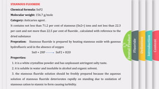 UNIT II_Dental product | PPTX