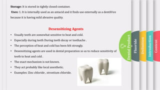 UNIT II_Dental product | PPTX