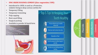 UNIT II_Dental product | PPTX | Oral care | Personal Care