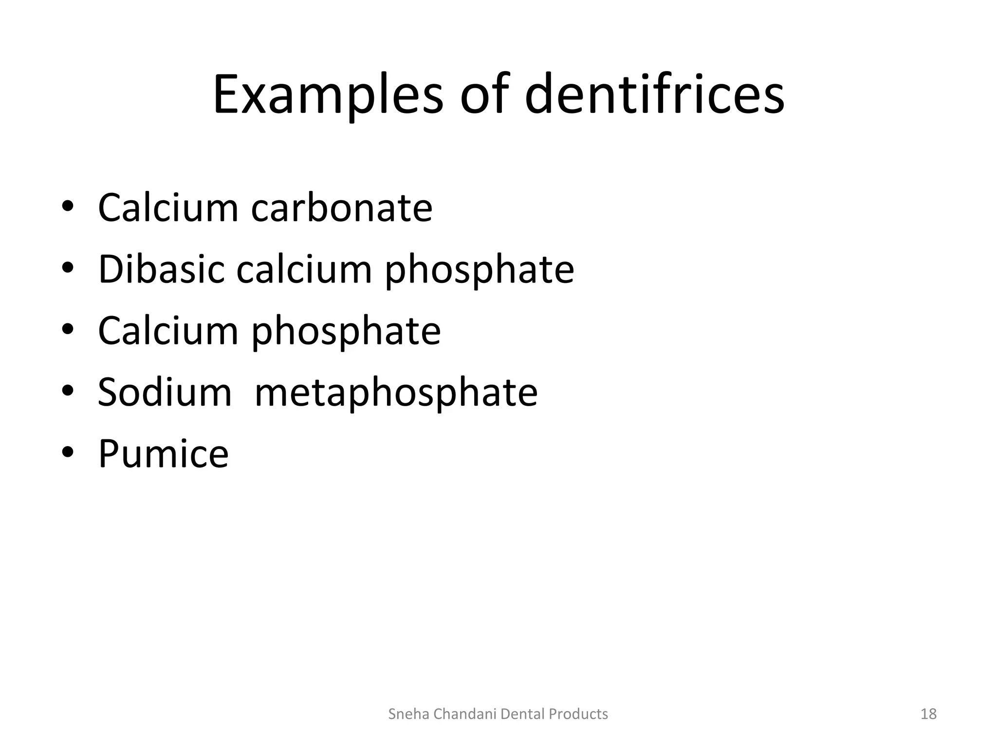 Dental products | PPTX