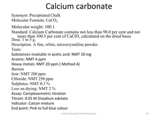 Dental products | PPTX
