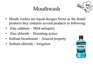 Dental products | PPTX