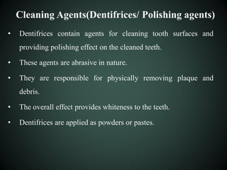Dental Products - Pharmaceutical Inorganic Chemistry | PDF