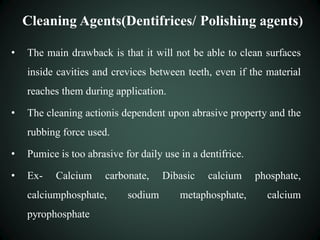 Dental Products - Pharmaceutical Inorganic Chemistry | PDF