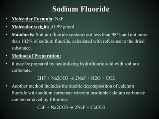 Dental Products - Pharmaceutical Inorganic Chemistry | PDF