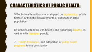 Dental public health introduction | PPTX