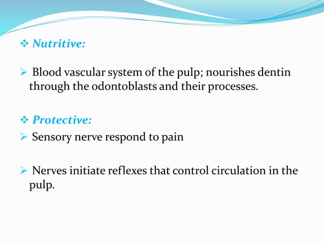 Dental pulp | PPTX | Dental Health | Diseases and Conditions