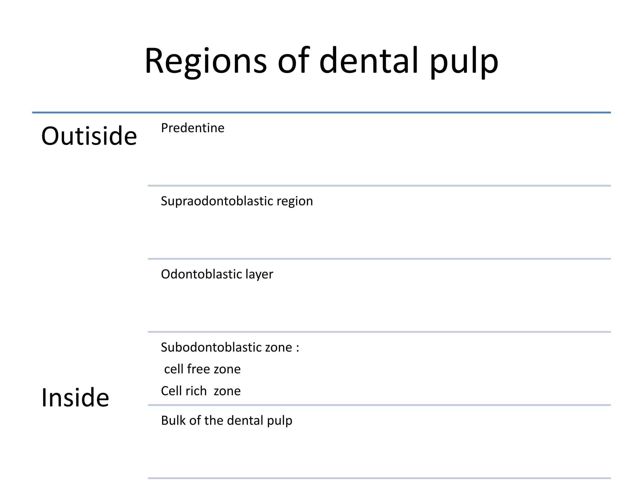 Oral histology - Dental pulp | PPTX