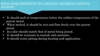 Dental Soldering, Welding and Brazing.pptx