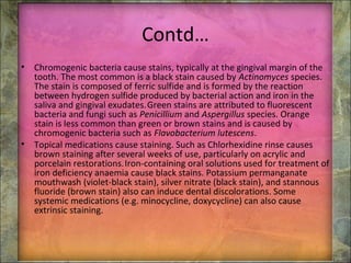 Dental stains | PPT