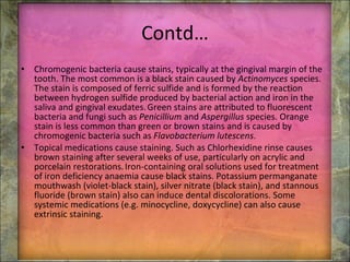 Dental Stains | PPT