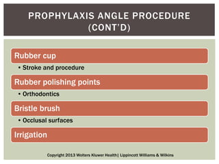 Dental stains, discolorations and polishing | PPSX