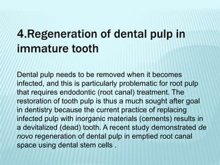 Dental stem cells | PPTX