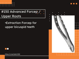 Dental Surgical Instruments.. info and more | PDF