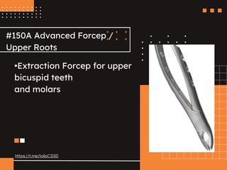 Dental Surgical Instruments.. info and more | PDF
