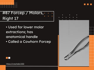 Dental Surgical Instruments.. info and more | PDF