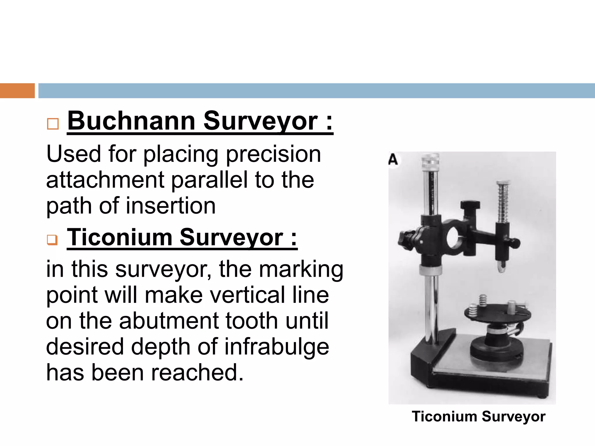 Dental surveyor | PPTX