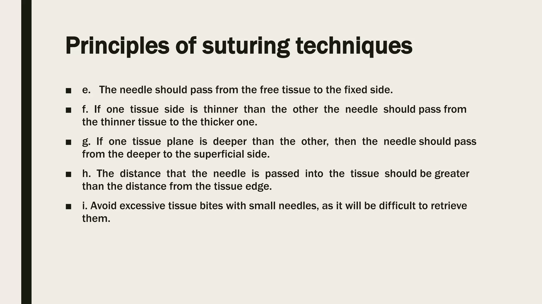 Dental suturing materials and techniques | PPTX