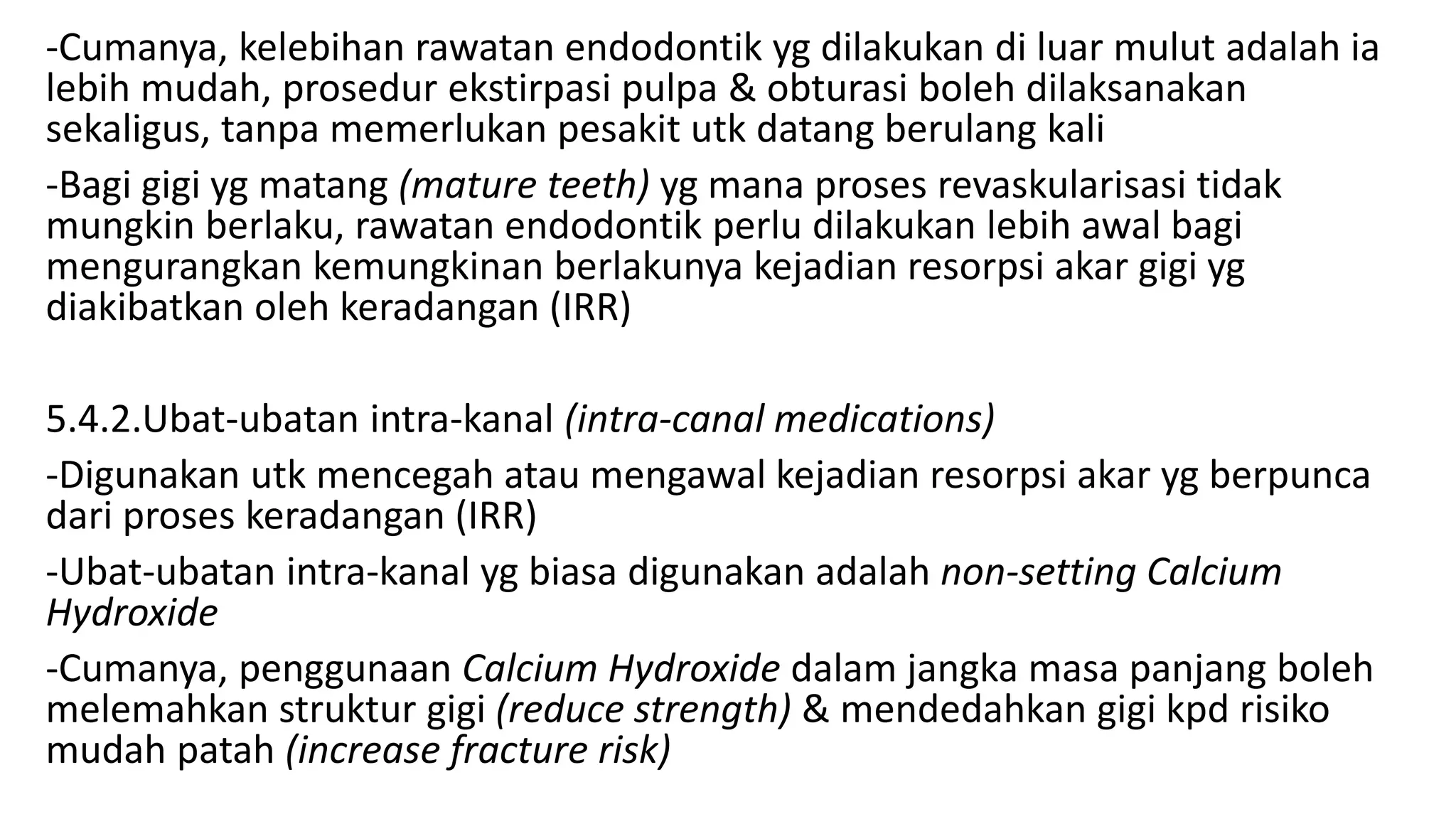Pengurusan gigi kekal anterior yg teravulsi | PPT