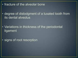 Dental Trauma to Permanent teeth | PPTX