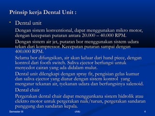 Dental unit | PPT