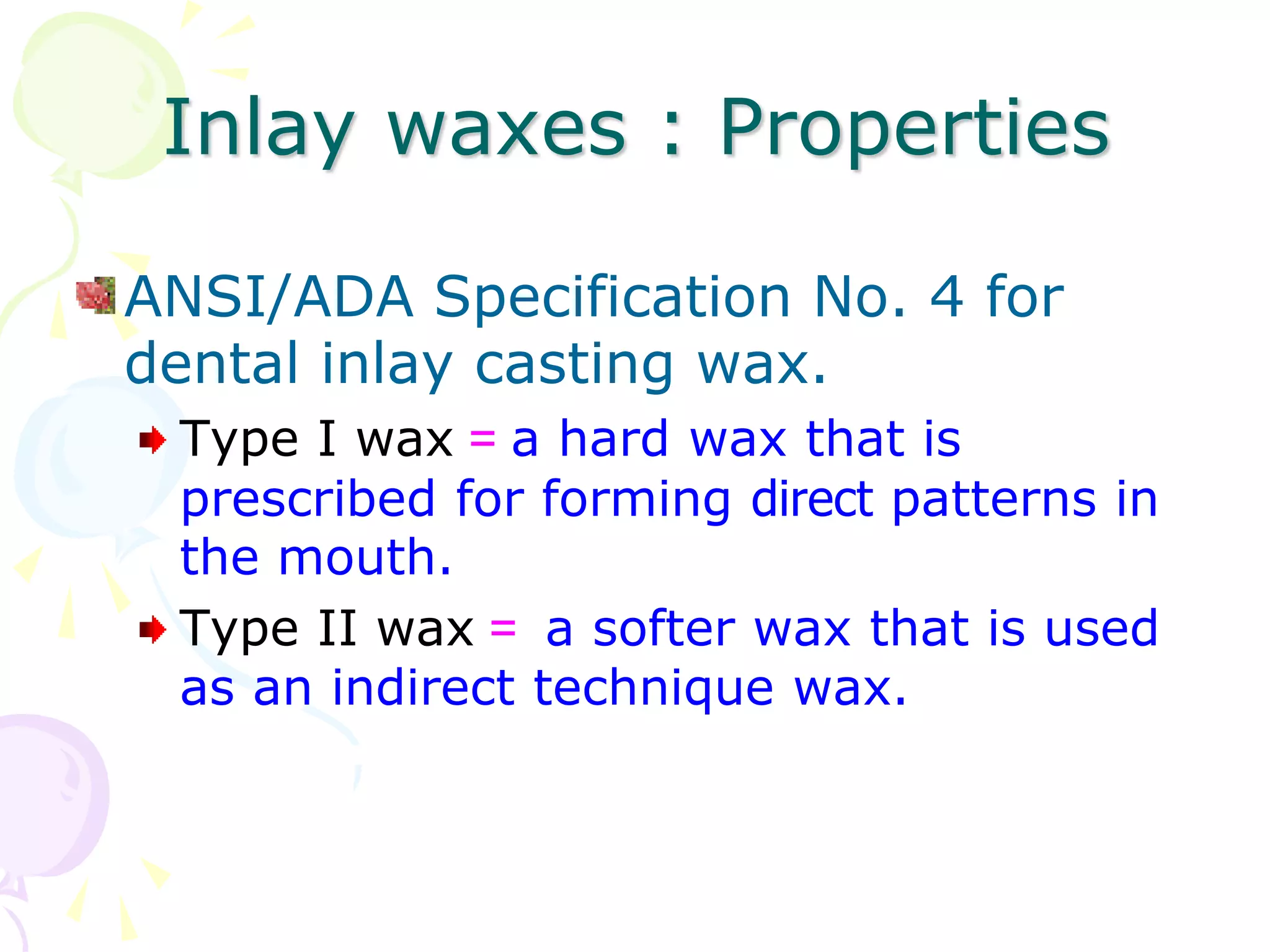 dental wax.ppt