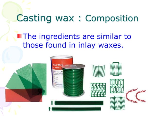 dental wax.ppt